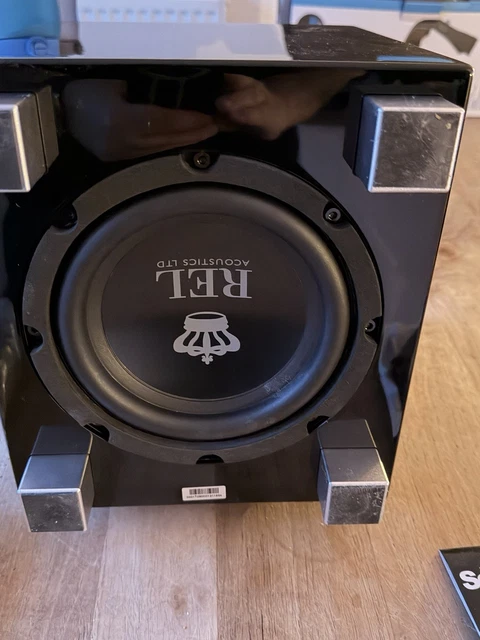 REL T ZERO subwoofer Mk3 Boxed ( MKIII ) with manual speakon + power ...