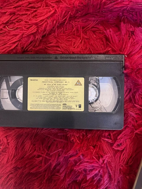 INDUSTRIAL SYMPHONY NO. 1 - David Lynch (1991) VHS/PAL/GREAT CONDITION ...