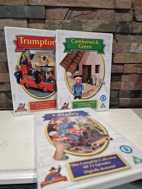 CAMBERWICK GREEN, TRUMPTON, Chigley Complete Collection DVD Set. UK. £ ...
