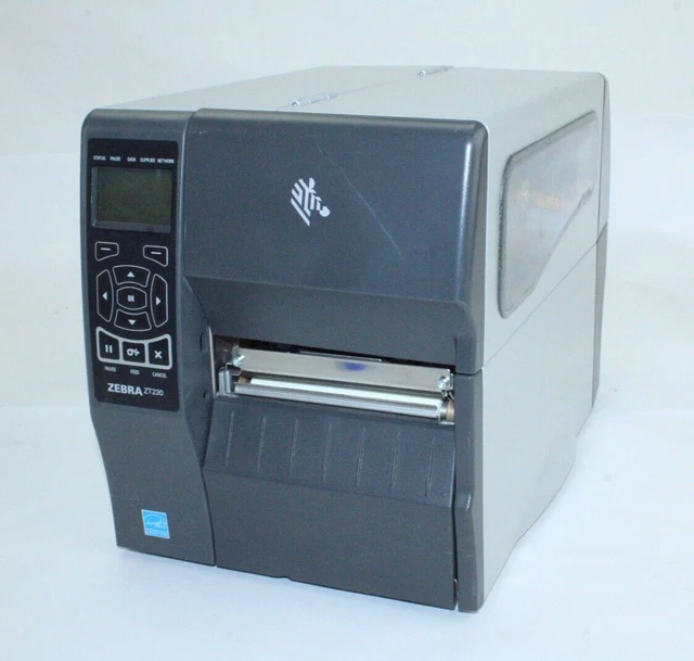 ZEBRA ZT230 DIRECT Thermal Label Printer USB Serial Ethernet ZT23042 ...