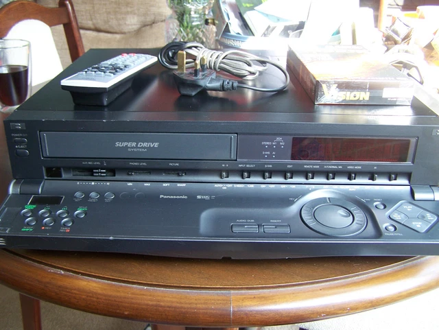 PANASONIC NV-HS800 S-VHS Super VHS Video Recorder/Player UPGRADED ...