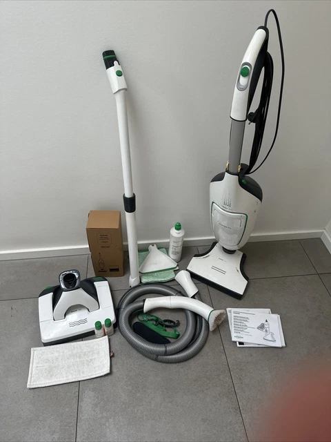 VORWERK KOBOLD VK 200 with wiper vacuum cleaner and many accessories £ ...