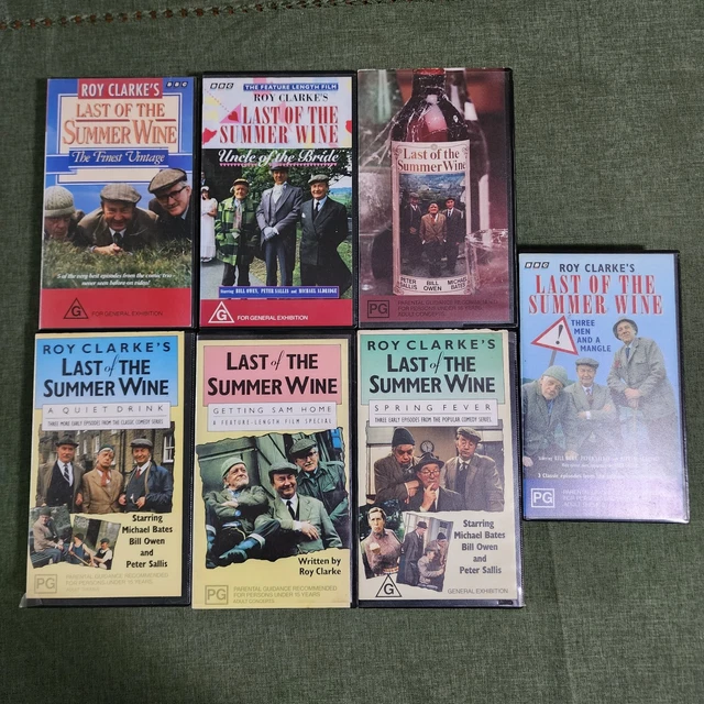 ROY CLARKE'S LAST of the Summer Wine X7 VHS Tapes Series Collectable £90.75 - PicClick UK