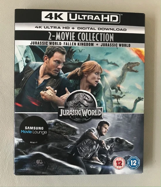 JURASSIC WORLD/JURASSIC WORLD Fallen Kingdom 2 Movie/Film Collection 4K ...