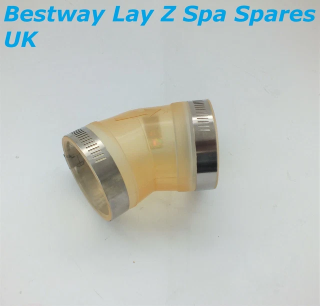 BESTWAY LAY-Z-SPA HYDRO Jet Pro Hydro Pump To Flow Sensor Angled Pipe ...