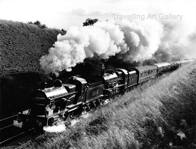 MR LOCO 1000 LMS 5690 WEETON HARROGATE TRAIN 8x6 PHOTO PAUL CLAXTON ...