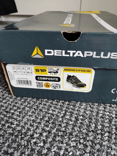 DELTA PLUS MEMPHIS S1 Safety Shoes For Sale. Size 11 UK £42.30 ...