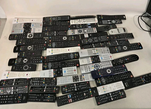 JOB LOT 93 of TV Remote Controllers Including Samsung, LG, SONY and ...