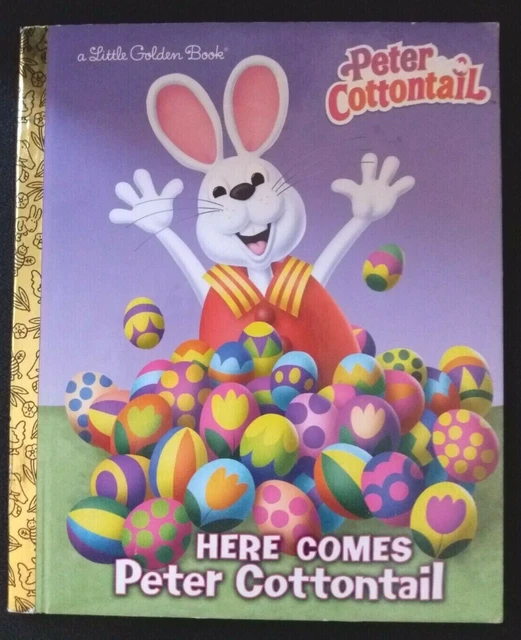 A LITTLE GOLDEN Book Peter Cottontail Here Comes Peter Cottontail 2014 ...