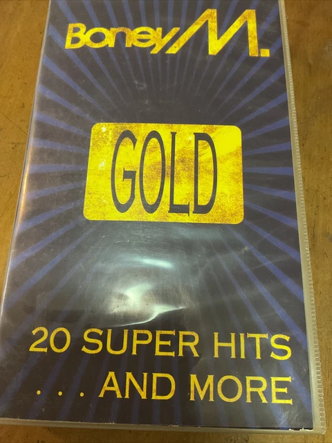 BONEY M GOLD 20 Super Hits PAL VHS Rivers Of Babylon, Daddy Cool ...