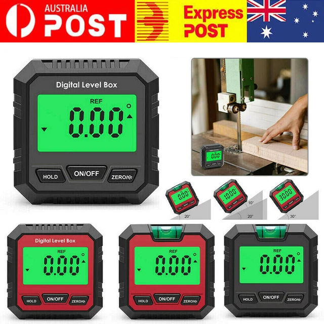 MAGNETIC DIGITAL PROTRACTOR Angle Finder Gauge Inclinometer Electronic ...