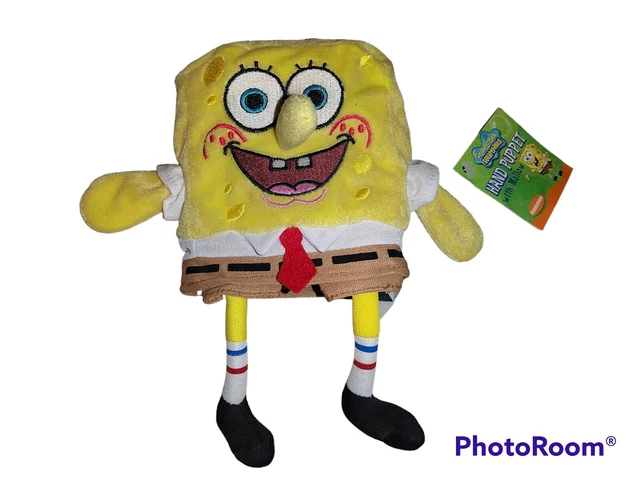 SPONGEBOB SQUAREPANTS HAND Puppet 2004 Viacom Nickelodeon £9.95 ...