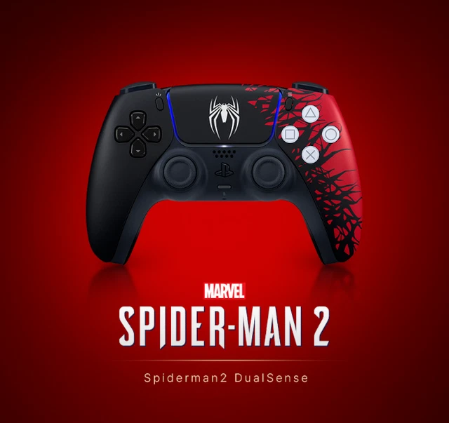 SONY PS5 DUALSENSE Wireless Controller Marvel's Spider-Man 2 Limited ...