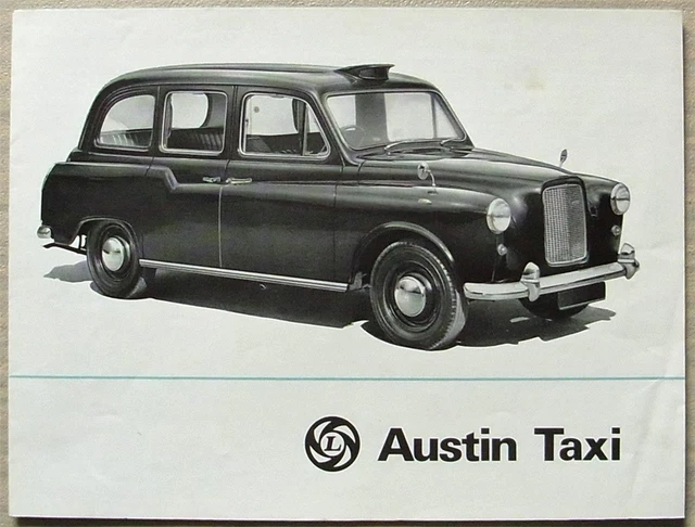 AUSTIN TAXI CAR Sales Brochure April 1977 #2654/K £14.99 - PicClick UK