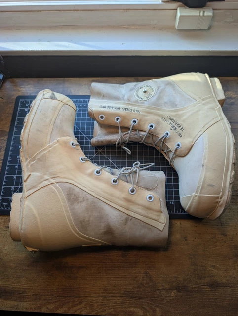 BATA US MILITARY Extreme Cold Mickey Mouse Bunny Boots Combat Sz 9 R ...