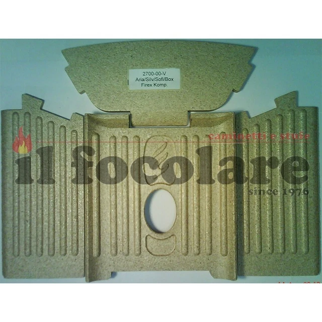 KIT VERMICULITE FIREX 600 Ravelli Ecoteck Originale Sofia Alessia Sara ...