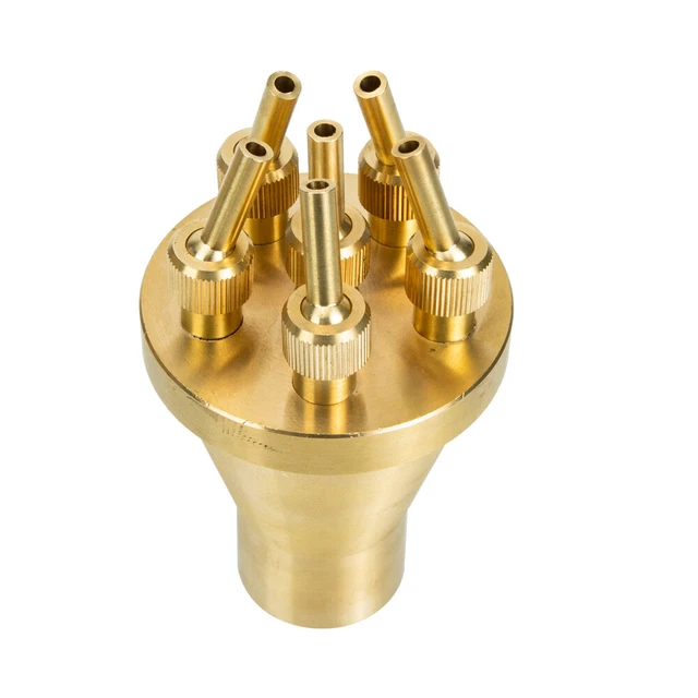 UGELLO SPRAY FONTANA acqua giardino ottone per arredamento esterno EUR ...