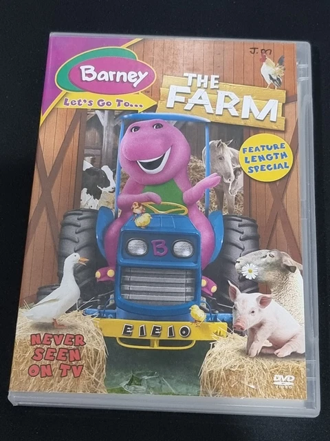 BARNEY LET'S GO To The Farm DVD Region 2 PAL $11.99 - PicClick AU