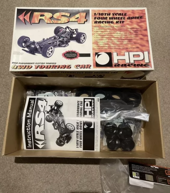 VINTAGE HPI RS4 1st Generation Kit - NIB £171.95 - PicClick UK