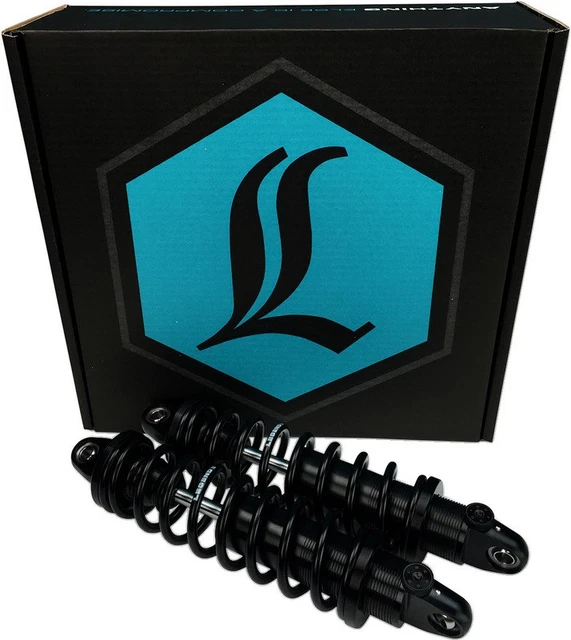 LEGEND SUSPENSION REVO-A Adjustable Heavy-Duty Shocks Harley Dyna 14 ...