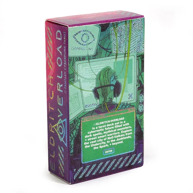 ELDRITCH OVERLOAD TAROT Deck w/ Hardback Book Bundle - Indie / New ...