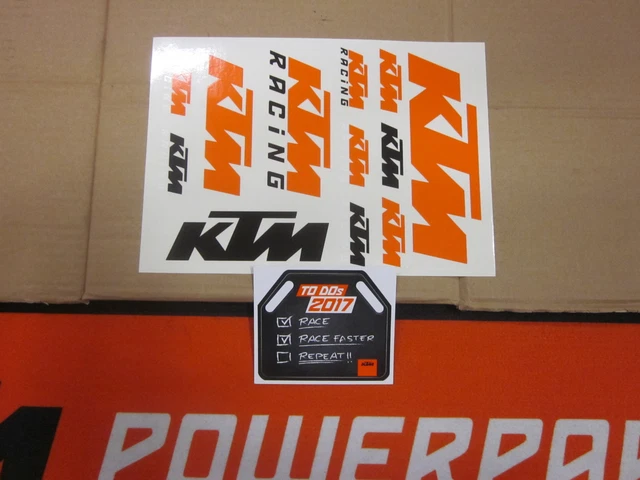 KTM DEKOR AUFKLEBER Sticker SX EXC SX-F EGS EXE LC2 LC4 LC8 SMC SMR SXS ...