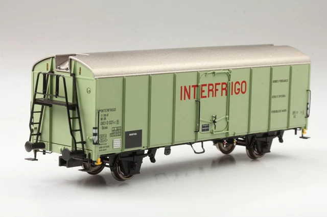 H0 BRAWA 48338 Kühlwagen UIC Interfrigo DB 083 0-21-2 aus Projektfundus ...