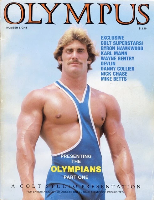 1986 MALE NUDE Colt Magazine OLYMPUS 8 HAWKWOOD BETTS Bodybuilder ...