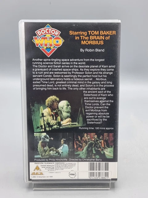 DOCTOR WHO [VHS] - The Brain Of Morbius | Vintage collection | BBCV ...