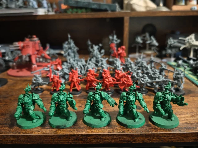 WARHAMMER 40K KILL Team Cassius Garran Branatar x5 Salamanders ...