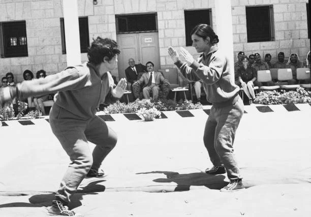 THE FIRST FEMALE police officers Jordan graduate from Public S- 1972 ...