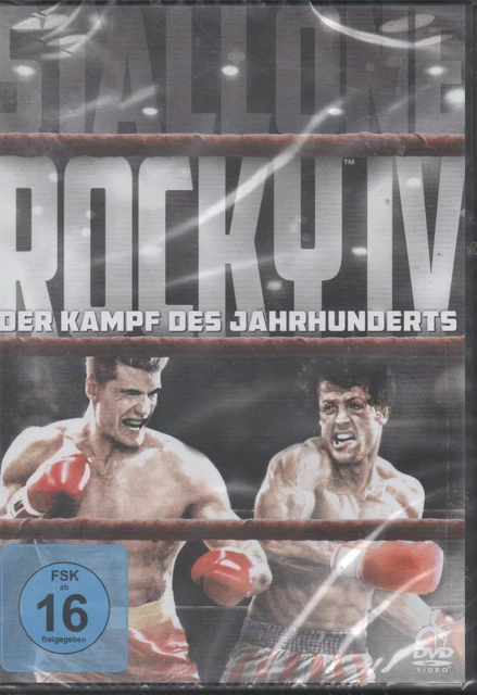ROCKY IV DER Kampf des Jahrhunderts DVD NEU Silvester Stallone Brigitte ...
