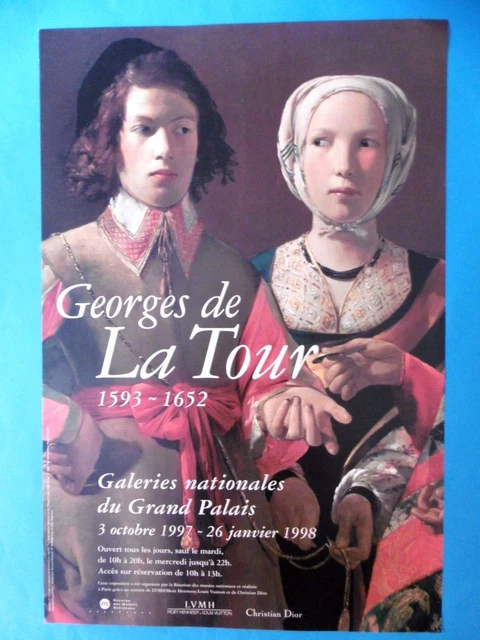 LA TOUR GEORGES de Affiche originale 97 Diseuse de bonne aventure art ...