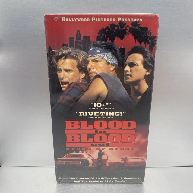 BLOOD IN BLOOD Out Bound By Honor VHS Tape - 1994 Hollywood Pictures Re ...