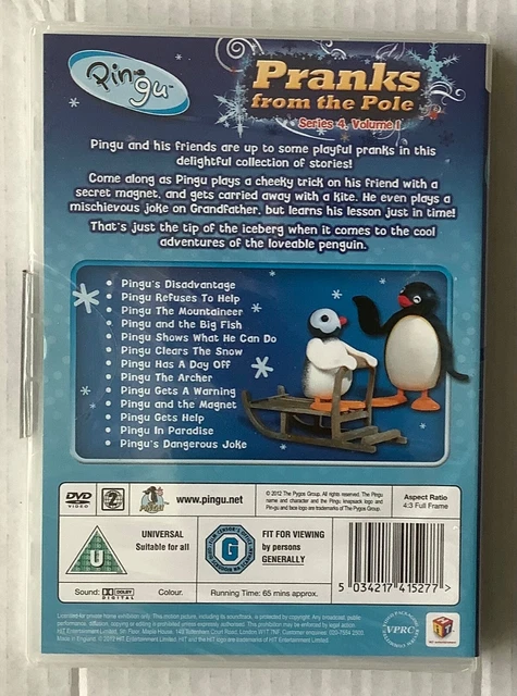 PINGU - PRANKS From The Pole (DVD, 2012) £5.98 - PicClick UK