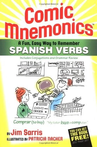 COMIC MNEMONICS A Fun Easy Way To Remember Spanish Verbs 4 96 PicClick comic-mnemonics-a-fun-easy-way-to-remember-spanish-verbs-4-96-picclick