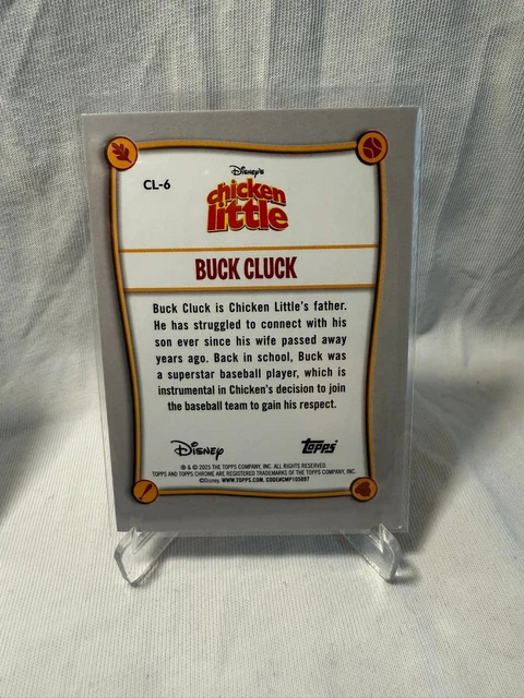 TOPPS CHROME DISNEY 2025 Buck Cluck Chicken Little #CL-6 EUR 3,00 ...