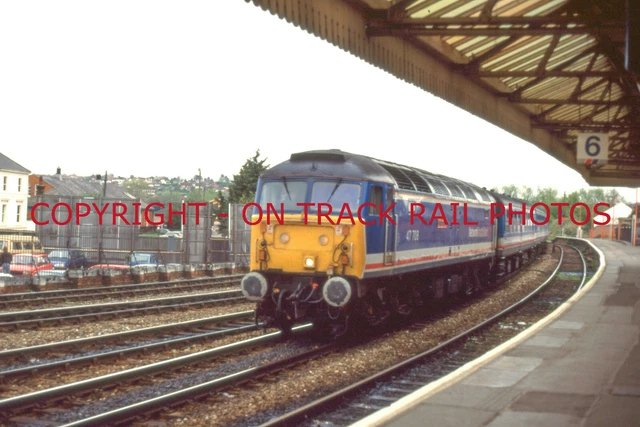 35MM RAILWAY SLIDE Class 47 47708 Copyright to Buyer £4.99 - PicClick UK