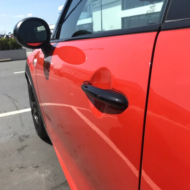 GENUINE MINI F54 F55 F56 F57 F60 Piano Black Front Door Handles ...