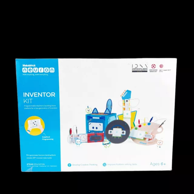 MAKEBLOCK NEURON INVENTOR Kit Programmable Build & Code Coding STEM ... MAKEBLOCK NEURON INVENTOR Kit Programmable Build & Code Coding STEM ...