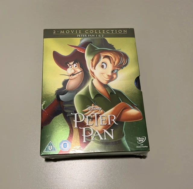 PETER PAN 2 Movie Collection DVD Peter Pan 1 And 2 Return To Never Land ...