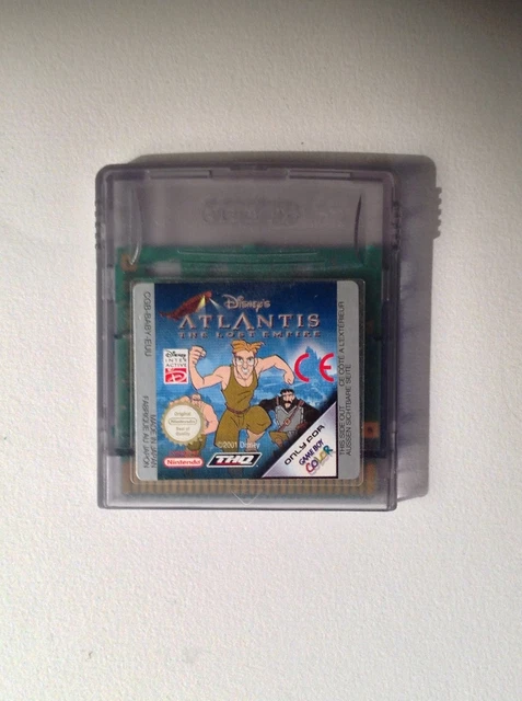 JEU GAME BOY Color Disney Atlantis The Lost Empire EUR 8,50 - PicClick FR