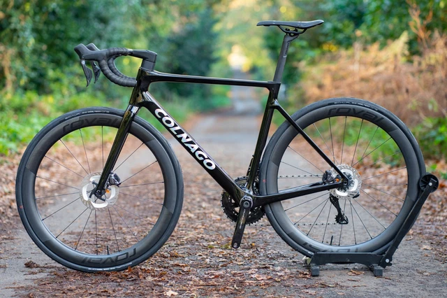 COLNAGO V4RS ULTEGRA Dura Ace Di2 Disc Road Bike 510 Medium Roval Carbon Wheels £7,995.00 ...