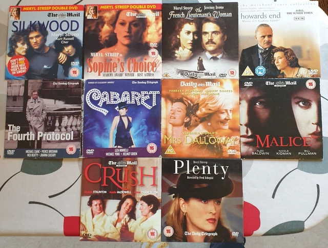 10 NEWSPAPER PROMO DVD - Sophie's Choice Crush Cabaret Plenty Malice ...