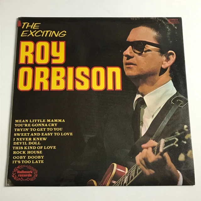 ROY ORBISON - The Exciting Roy Orbison (Remastered) LP Vinyl Record ...