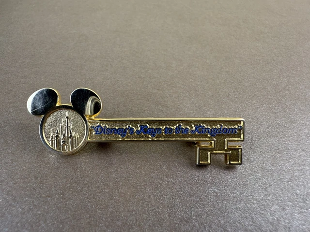 WALT DISNEY WORLD Straight Back Pin “Disney’s Keys To The Kingdom ...