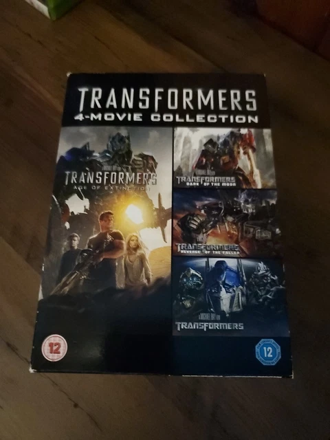 TRANSFORMERS 4 MOVIE DVD Boxset £5.99 - PicClick UK