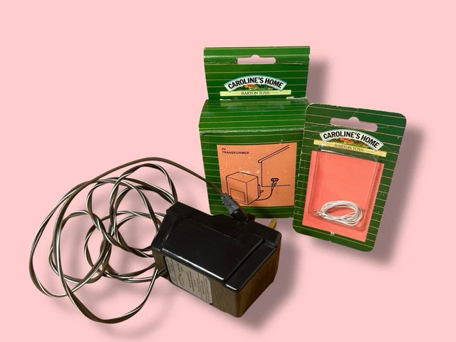 GENUINE CAROLINE'S HOME Lundby Barton 4v Transformer & Lighting ...