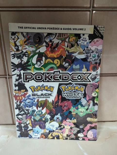 POKEMON BLACK & Pokemon White Versions: The Official Unova Pokedex ...
