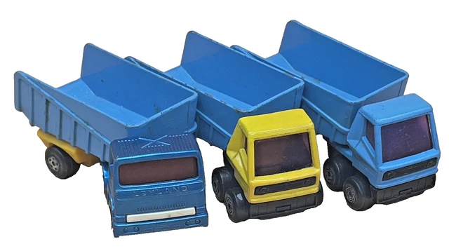MATCHBOX SUPERFAST ARTICULATED Trucks x3 – Lesney 1973–80s – Vintage ...